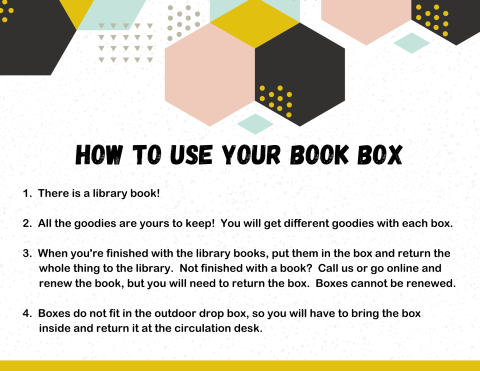 Book Box for Adults | Bay County Library System